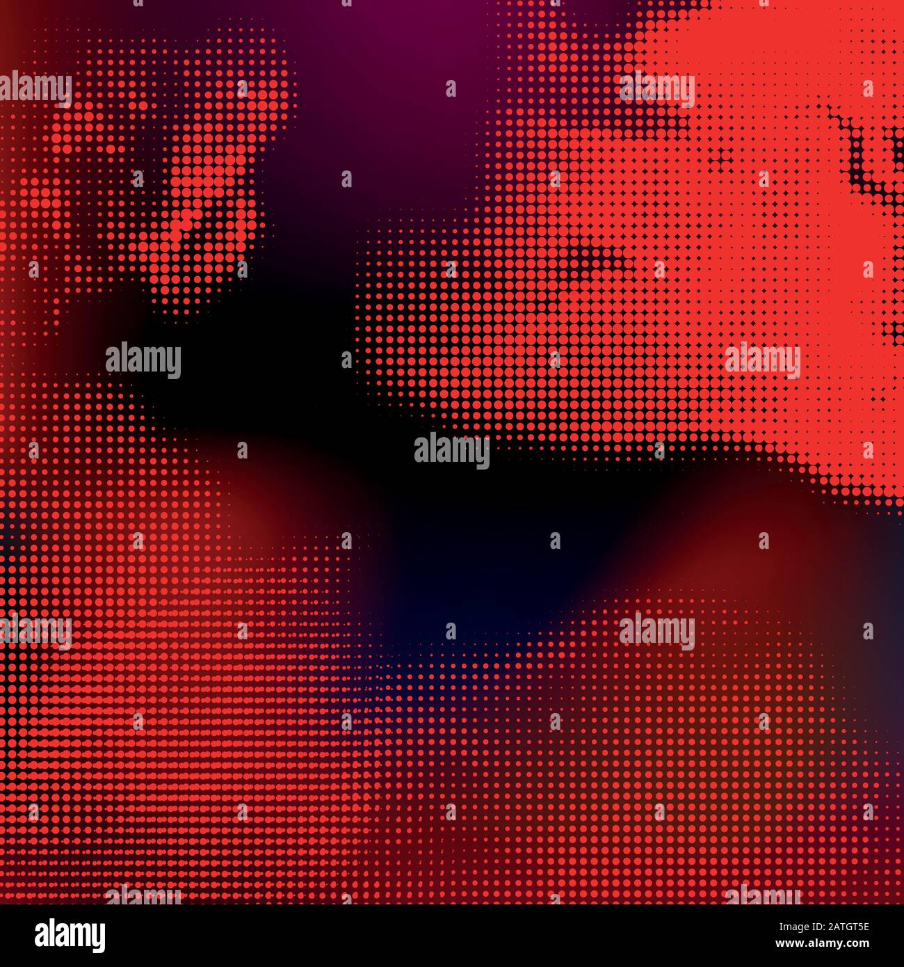 Danger cloudy sky. Dark red black background. Halftone background Stock ...