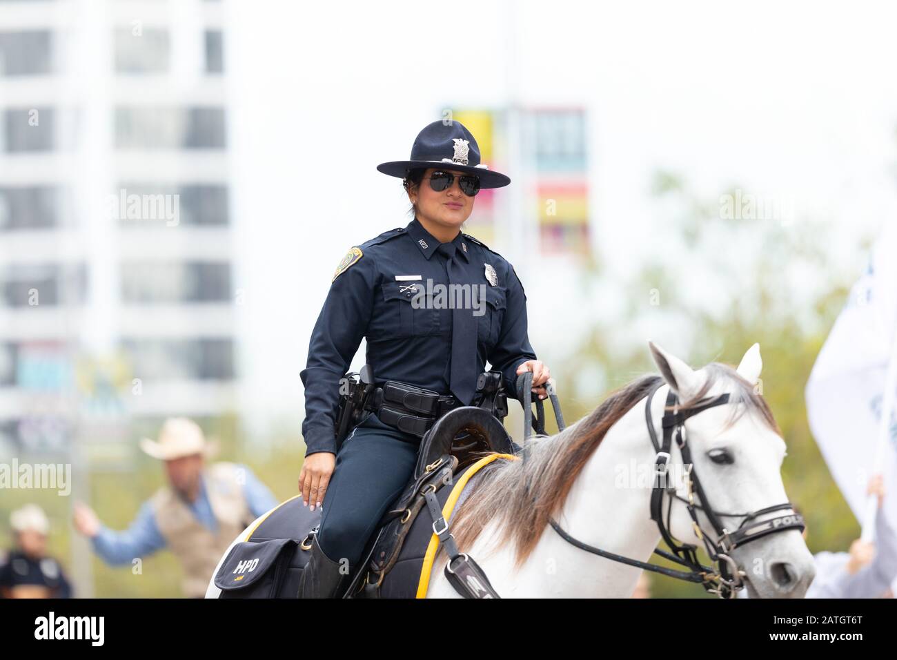 Houston, Texas, USA - November 28, 2019: H-E-B Thanksgiving Day Parade ...