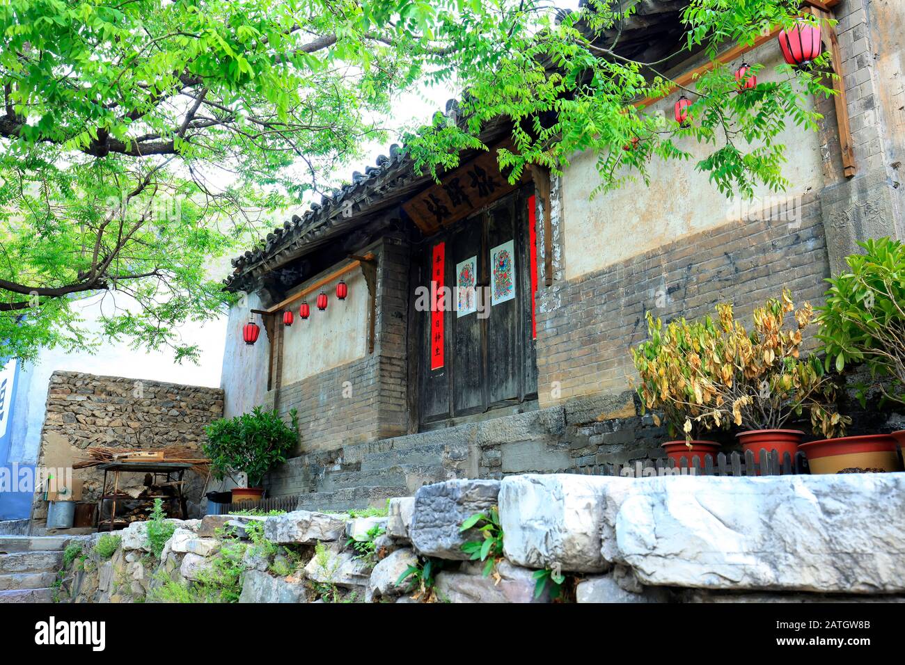 Ancient villages in Beijing, China Stock Photo - Alamy
