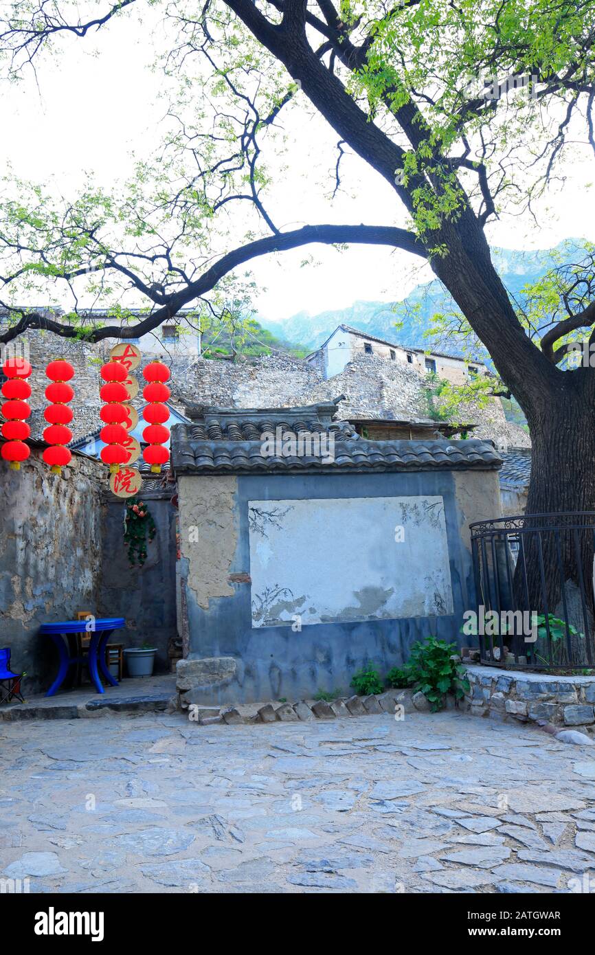 Ancient villages in Beijing, China Stock Photo - Alamy