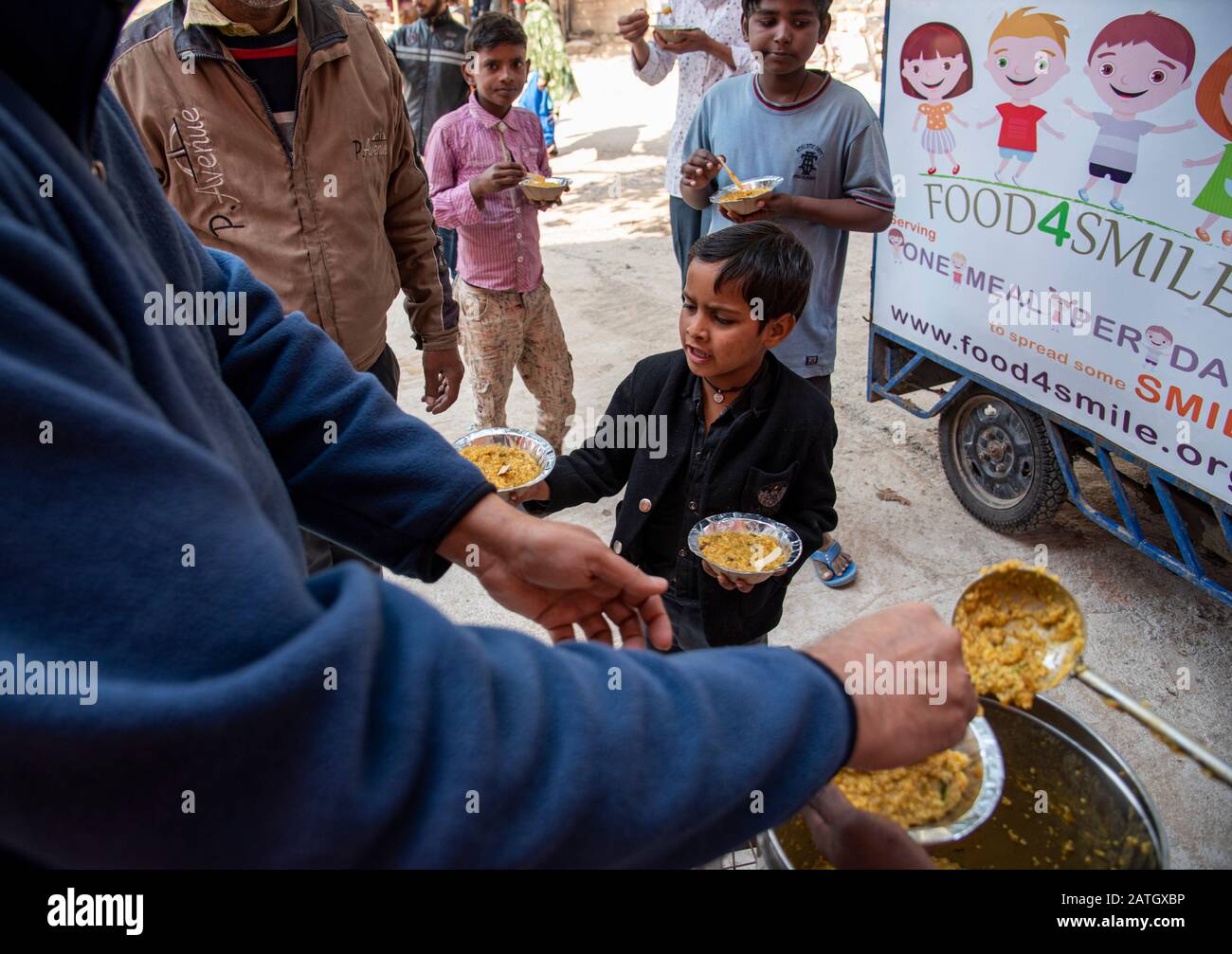 Indian Poor Family Food