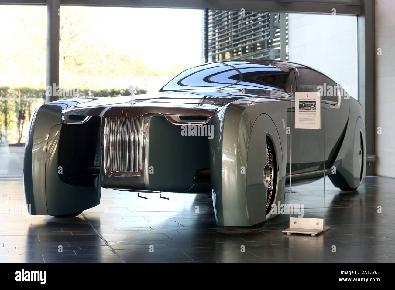 General views of Rolls-Royce cars at the company's HQ in Goodwood ...