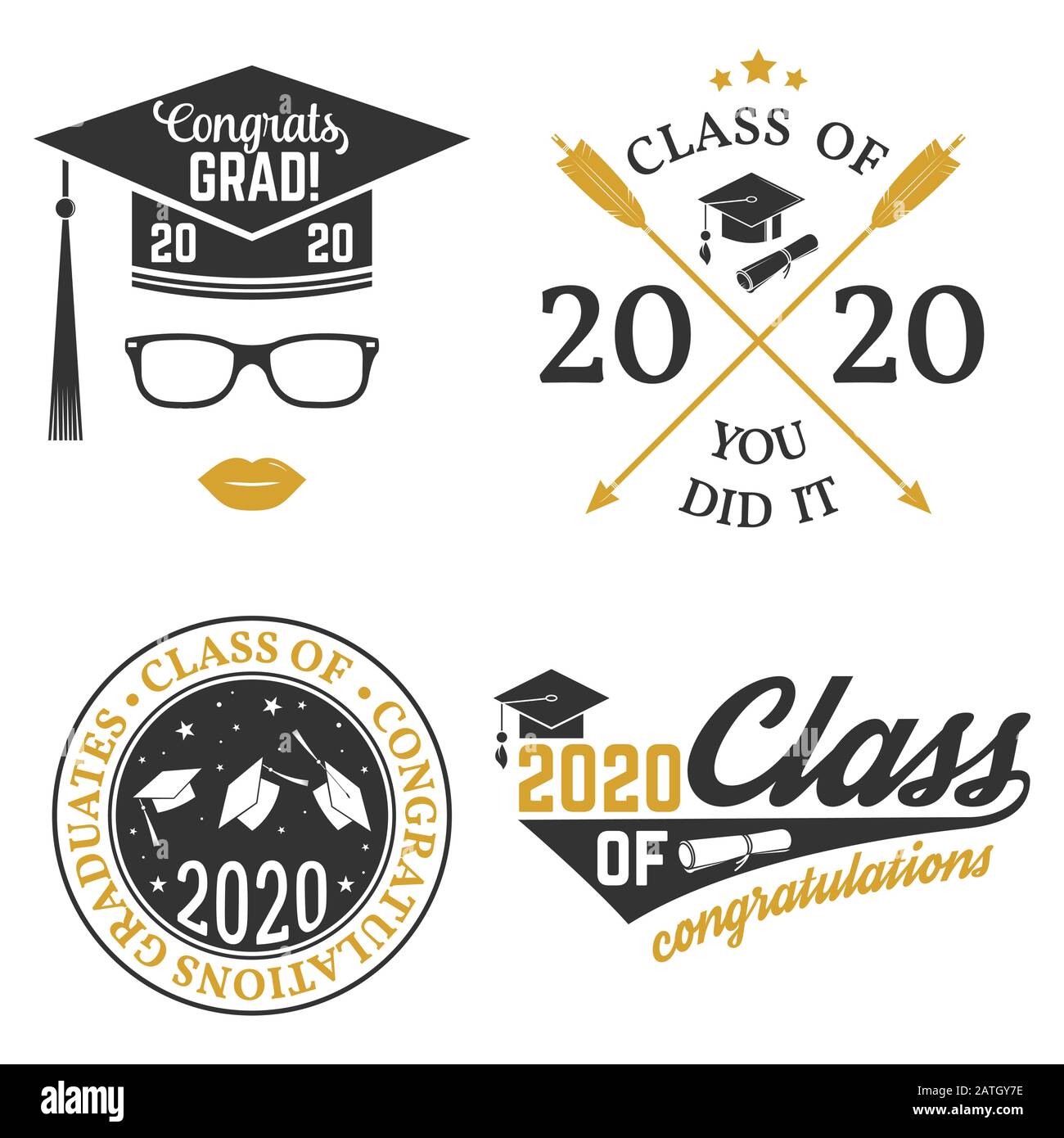 Class of 2020 stamp Cut Out Stock Images & Pictures - Alamy