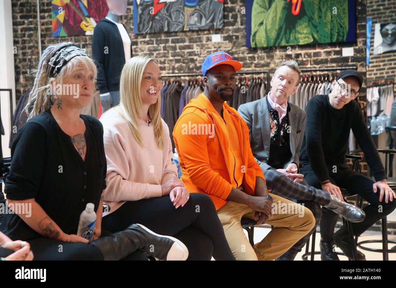 Los Angeles, USA. 2nd Feb, 2020. Jen Lynch, Elisabeth Rohm, Amin Joseph ...