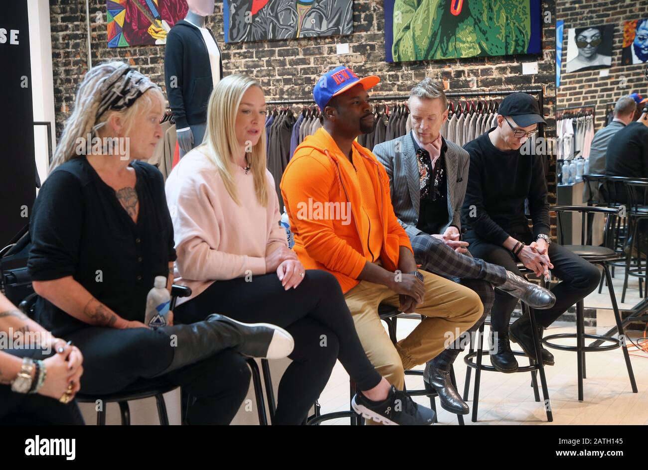 Los Angeles, USA. 2nd Feb, 2020. Jen Lynch, Elisabeth Rohm, Amin Joseph ...