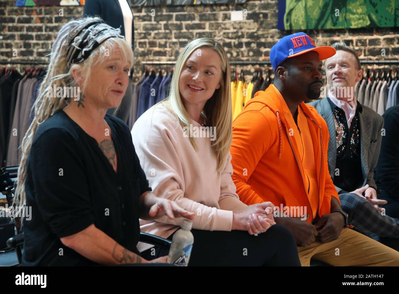 Los Angeles, USA. 2nd Feb, 2020. Jen Lynch, Elisabeth Rohm, Amin Joseph ...