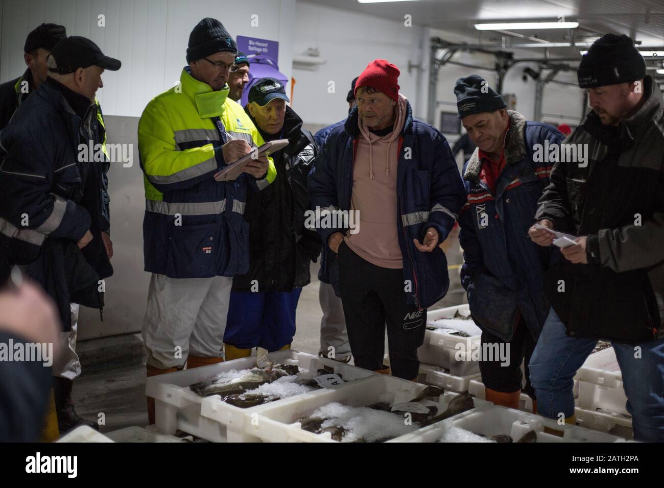 Peterhead fish market hi-res stock photography and images - Alamy