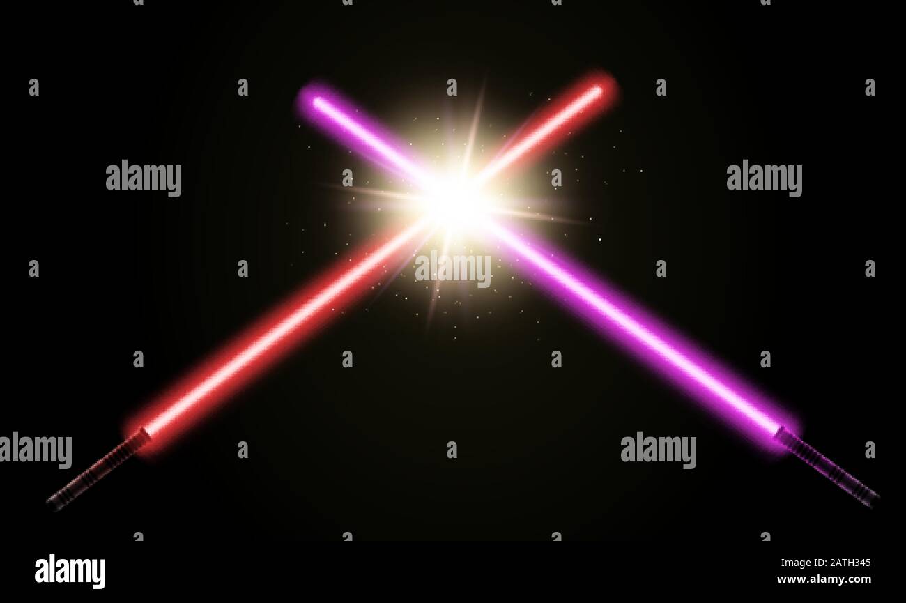 Light swords hi-res stock photography and images - Alamy