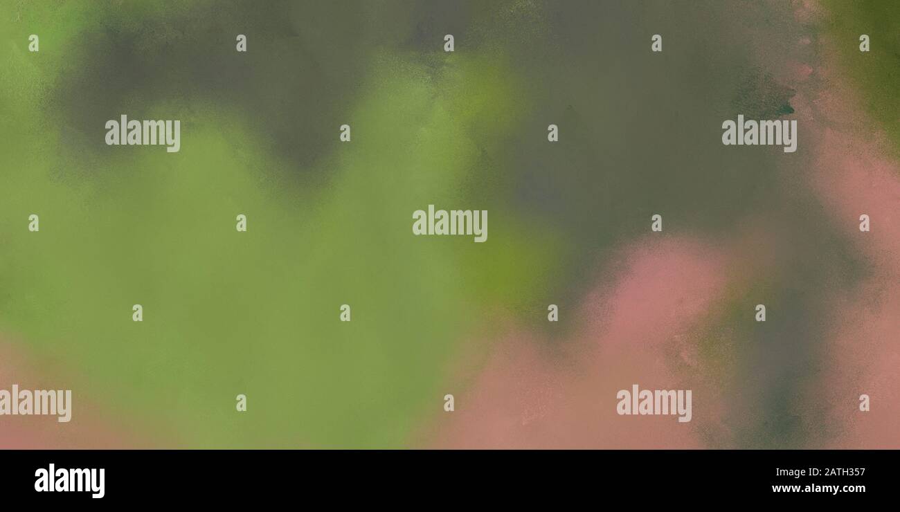 pastel brown, rosy brown and dark olive green color abstract background ...