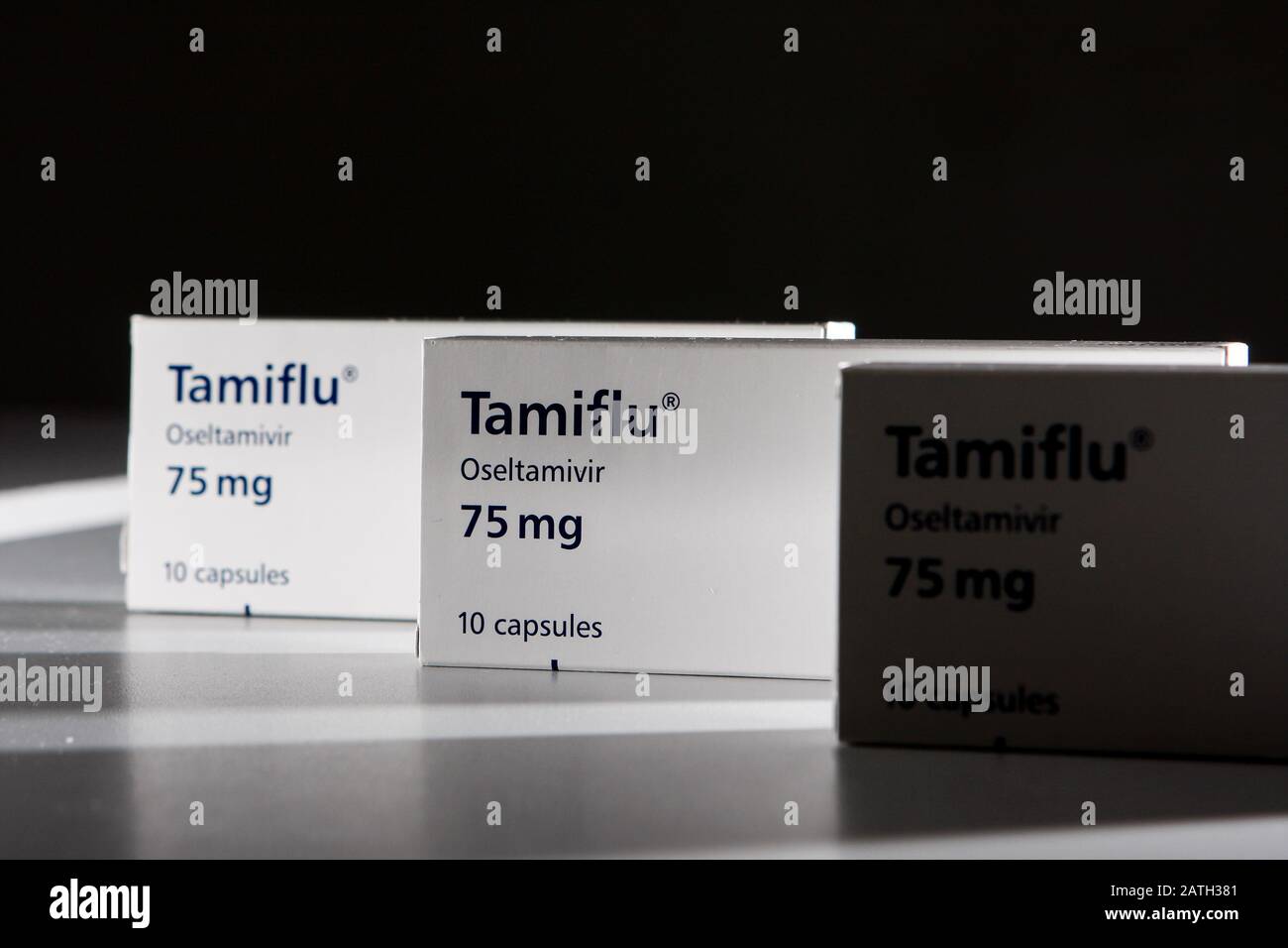 Oseltamivir, sold under the brand name Tamiflu Stock Photo - Alamy
