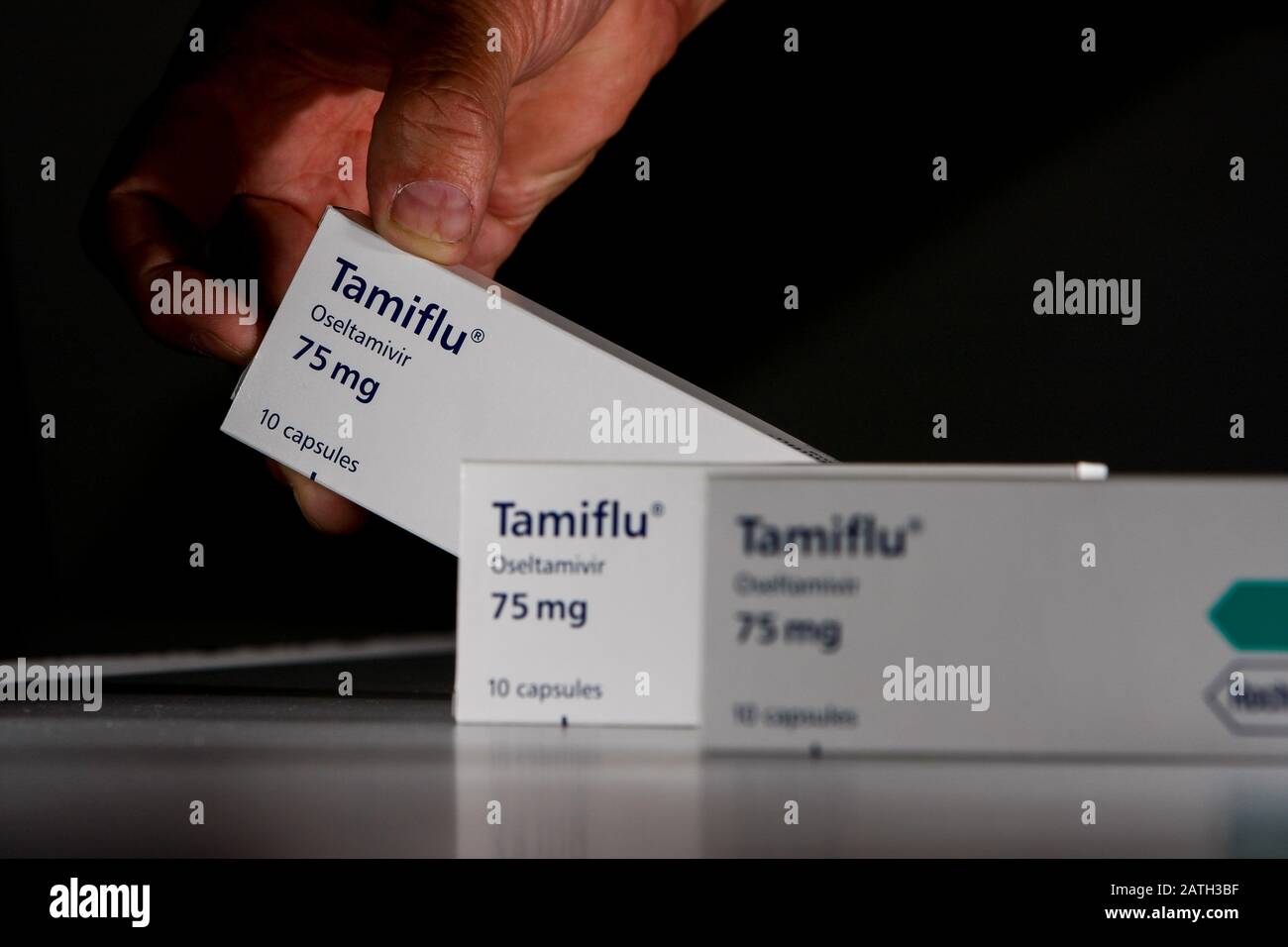 Oseltamivir, sold under the brand name Tamiflu Stock Photo - Alamy