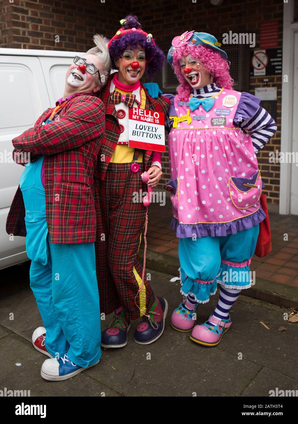 Clowns Gather at Haggerston, All Saints Church to remember the english ...