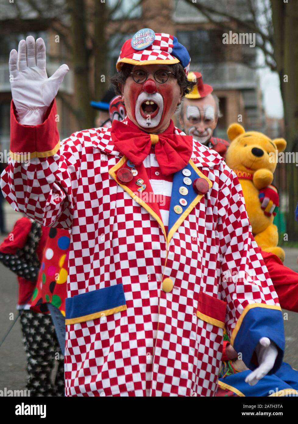 Clowns Gather at Haggerston, All Saints Church to remember the english ...