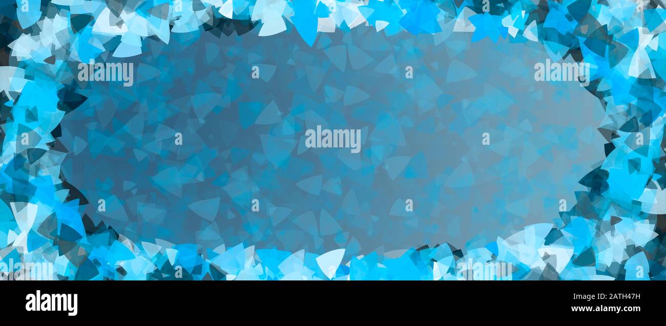 Beautiful turquoise background with colorful frame for text Stock Photo ...