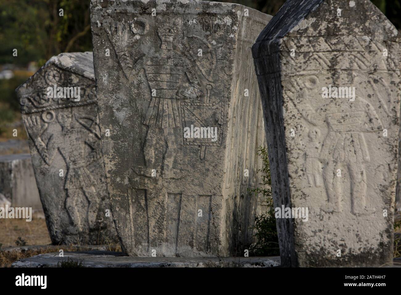 Tombstone located in Radimlja near town of Stolac. Stećak is the name ...
