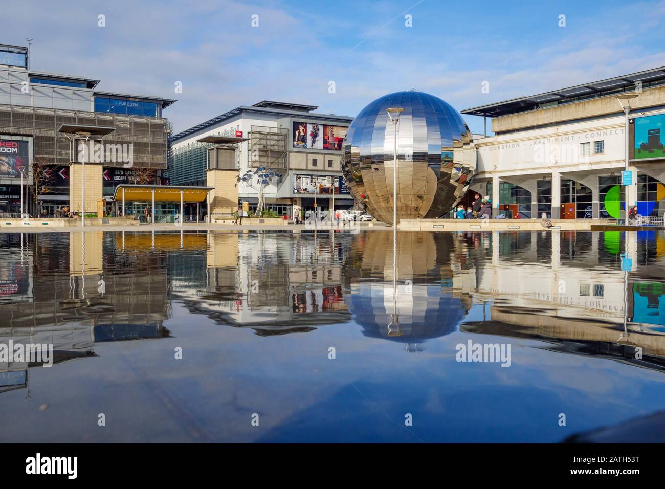 Millenium Square At Bristol Complex Bristol Avon England Stock Photo ...