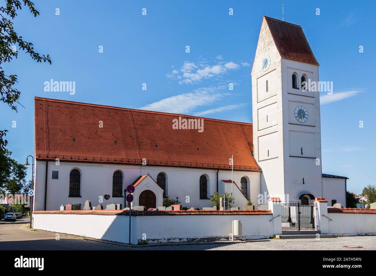 Municipal Germering, District Fürstenfeldbruck, Upper Bavaria, Germany ...
