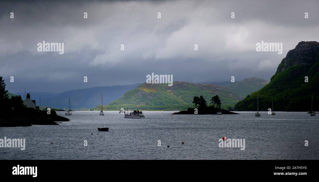 Plockton Wester Ross Highland Inverness-shire Scotland Stock Photo - Alamy