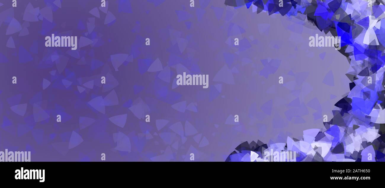 Abstract blue geometric banner concept Stock Photo - Alamy
