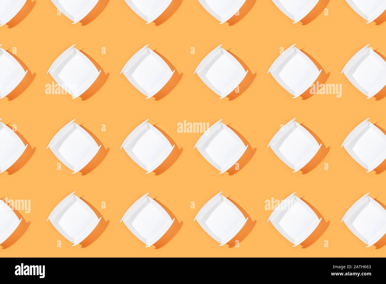 Set of Brown craft paper boxes Stock Photo - Alamy