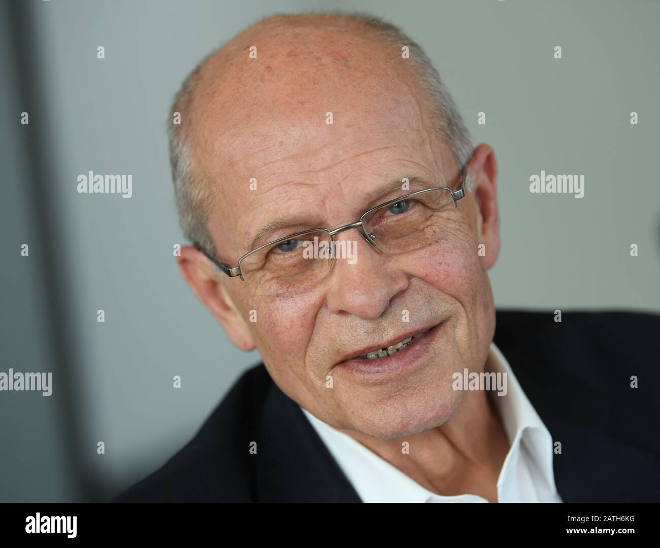 31 January 2020, Hessen, Frankfurt/Main: Berthold Huber, former ...