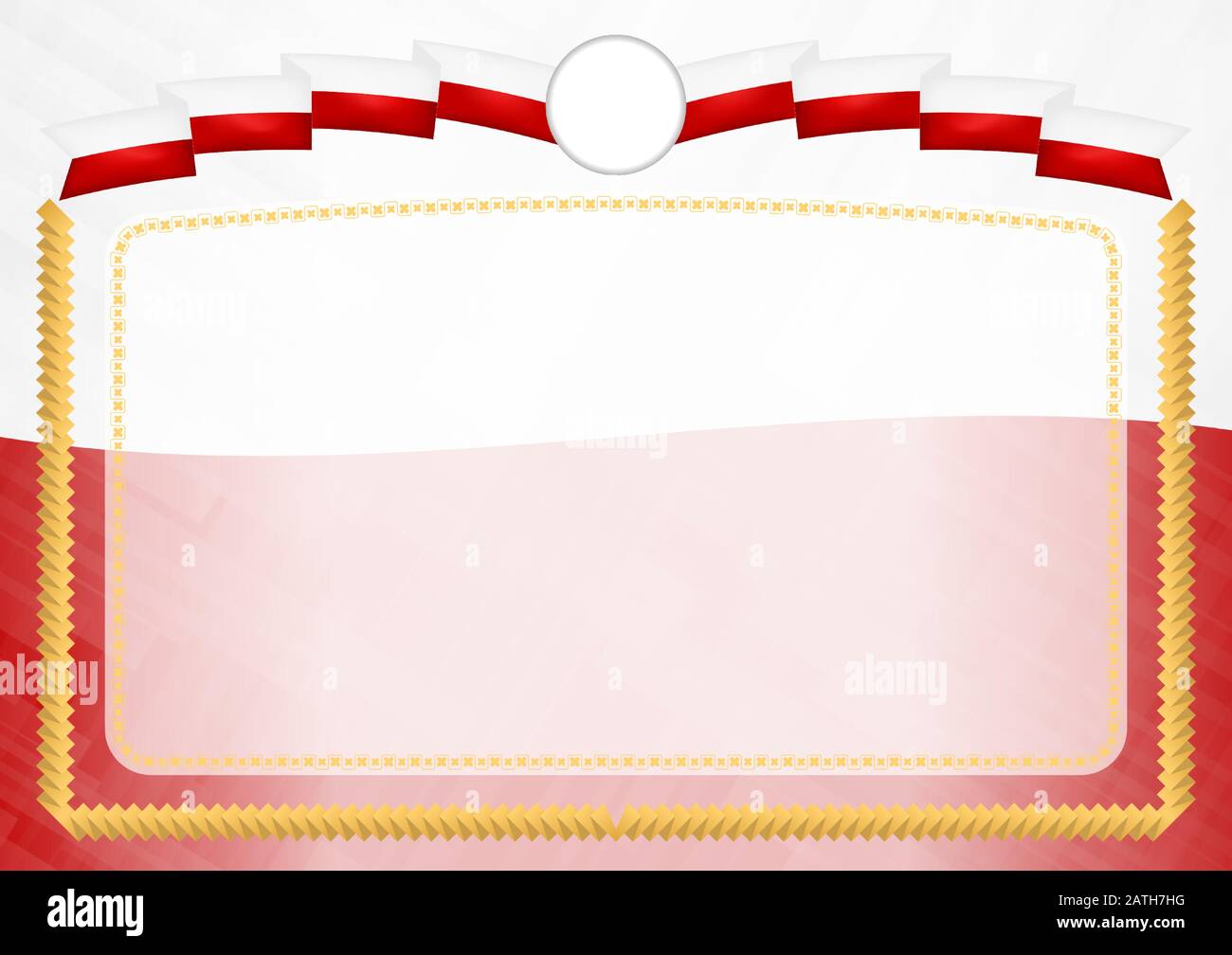 Border made with Tonga national flag. Brush stroke frame. Template ...
