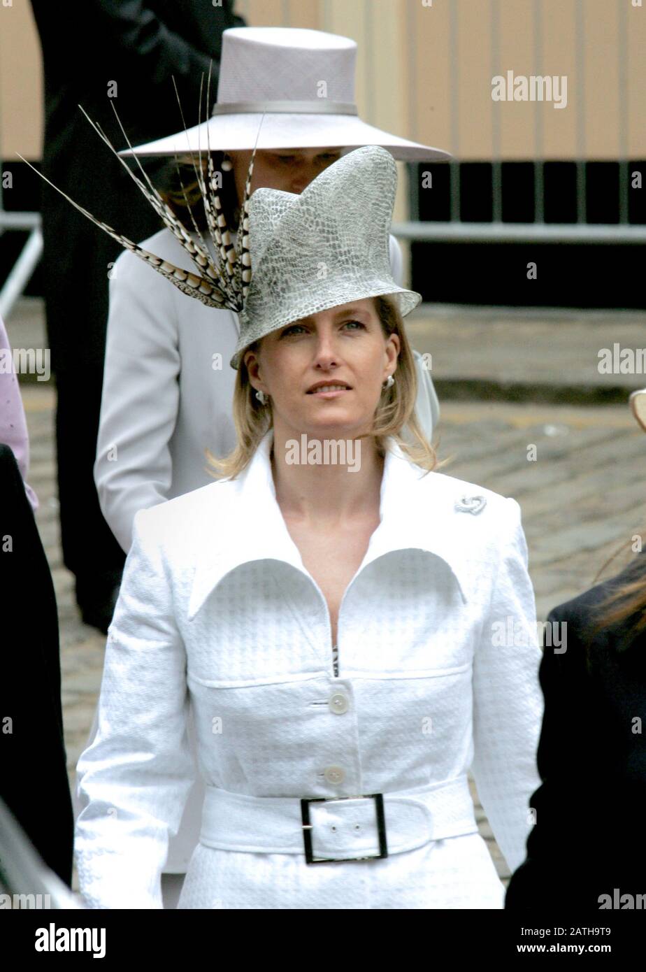 Sophie countess of wessex hat hi-res stock photography and images - Alamy