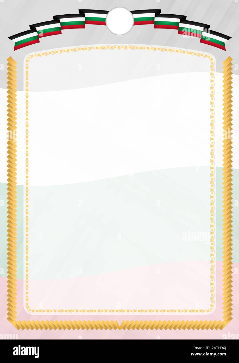 Border made with Palestine national flag. Brush stroke frame. Template ...