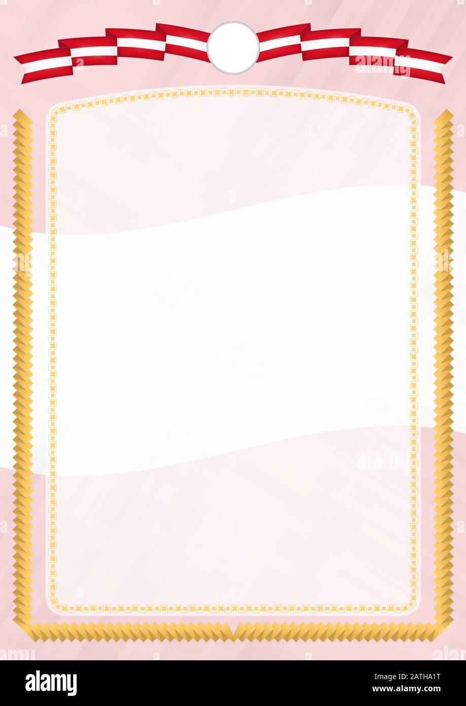 Border made with Peru national flag. Brush stroke frame. Template ...