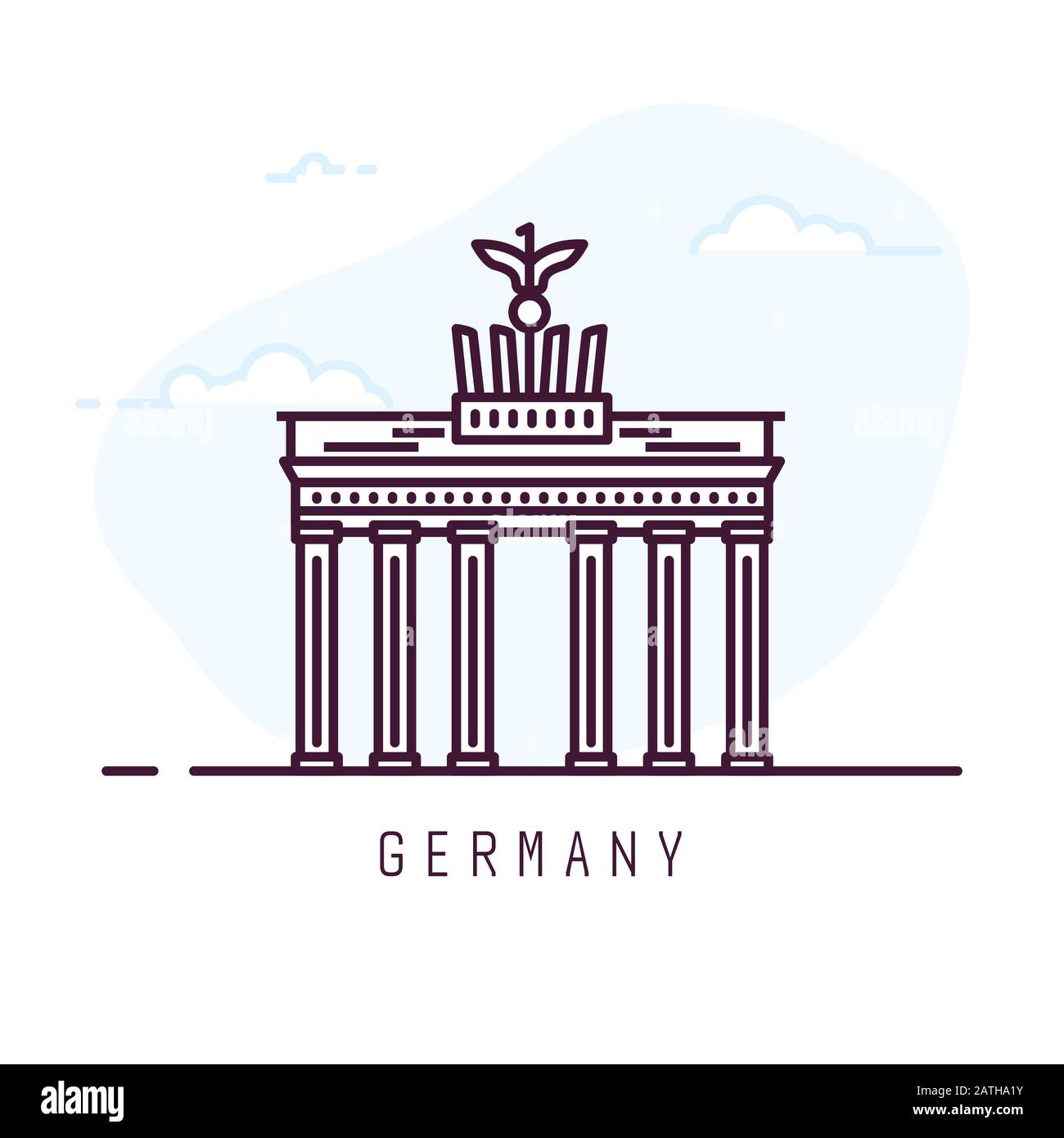 Berlin germany city symbol Cut Out Stock Images & Pictures - Alamy