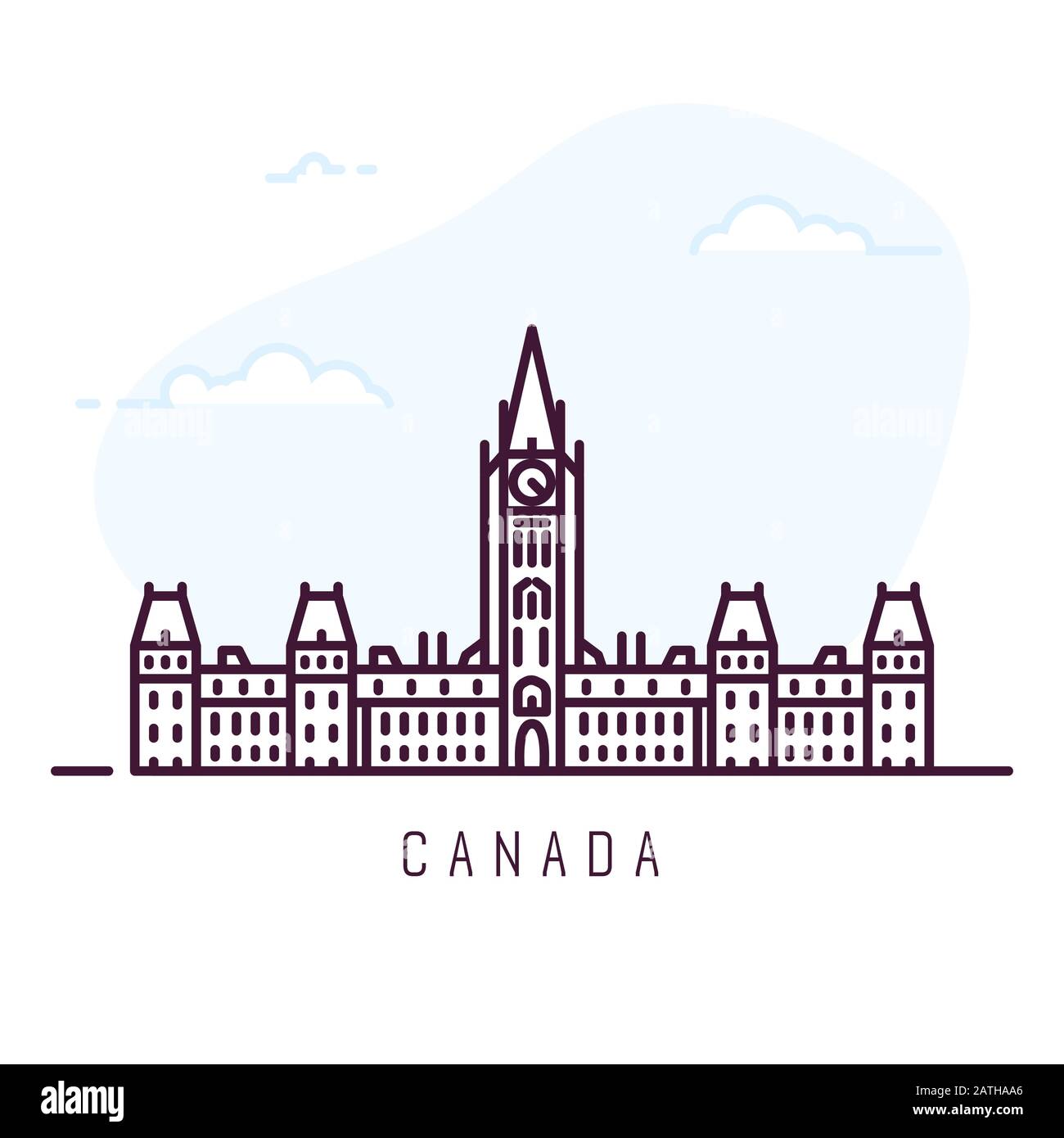 Canada Building Image Clipart