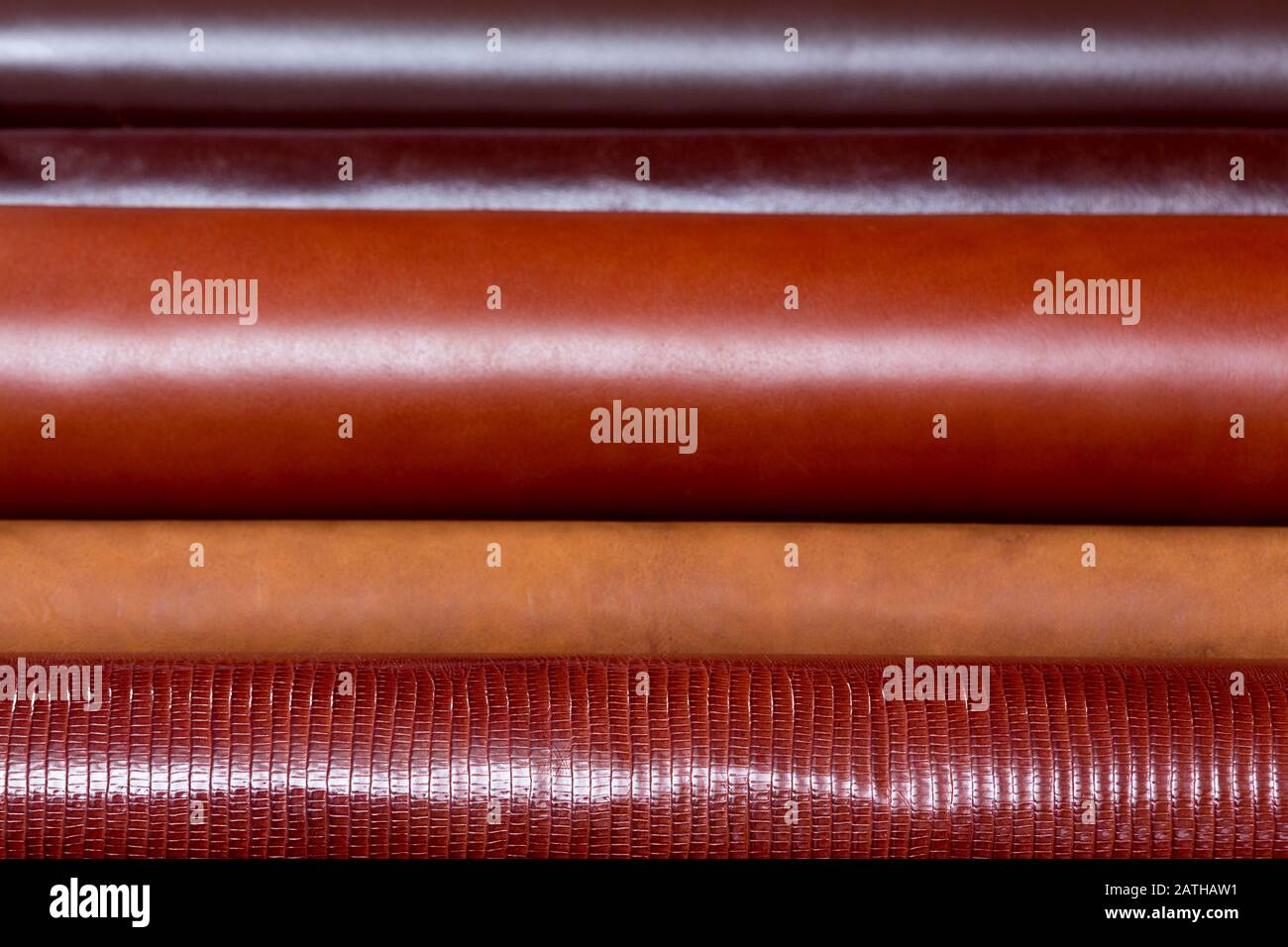 Shiny beige leather in horizontal lines. Can be used as background in ...