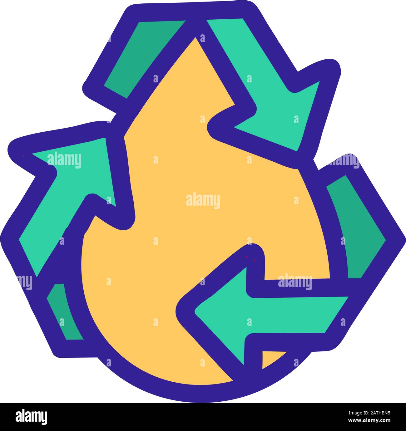 Water purification icon vector. Isolated contour symbol illustration ...