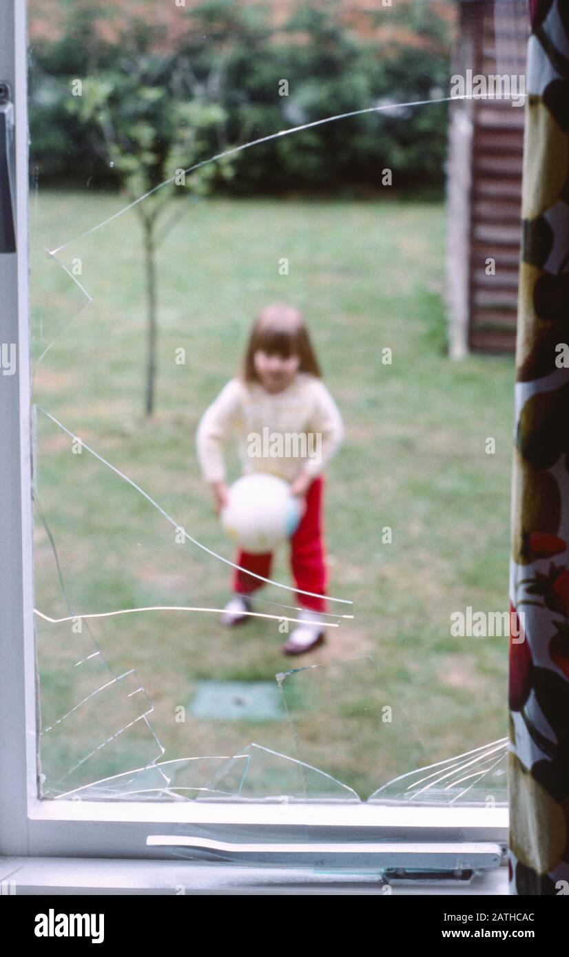 Broken window glass ball hi-res stock photography and images - Alamy