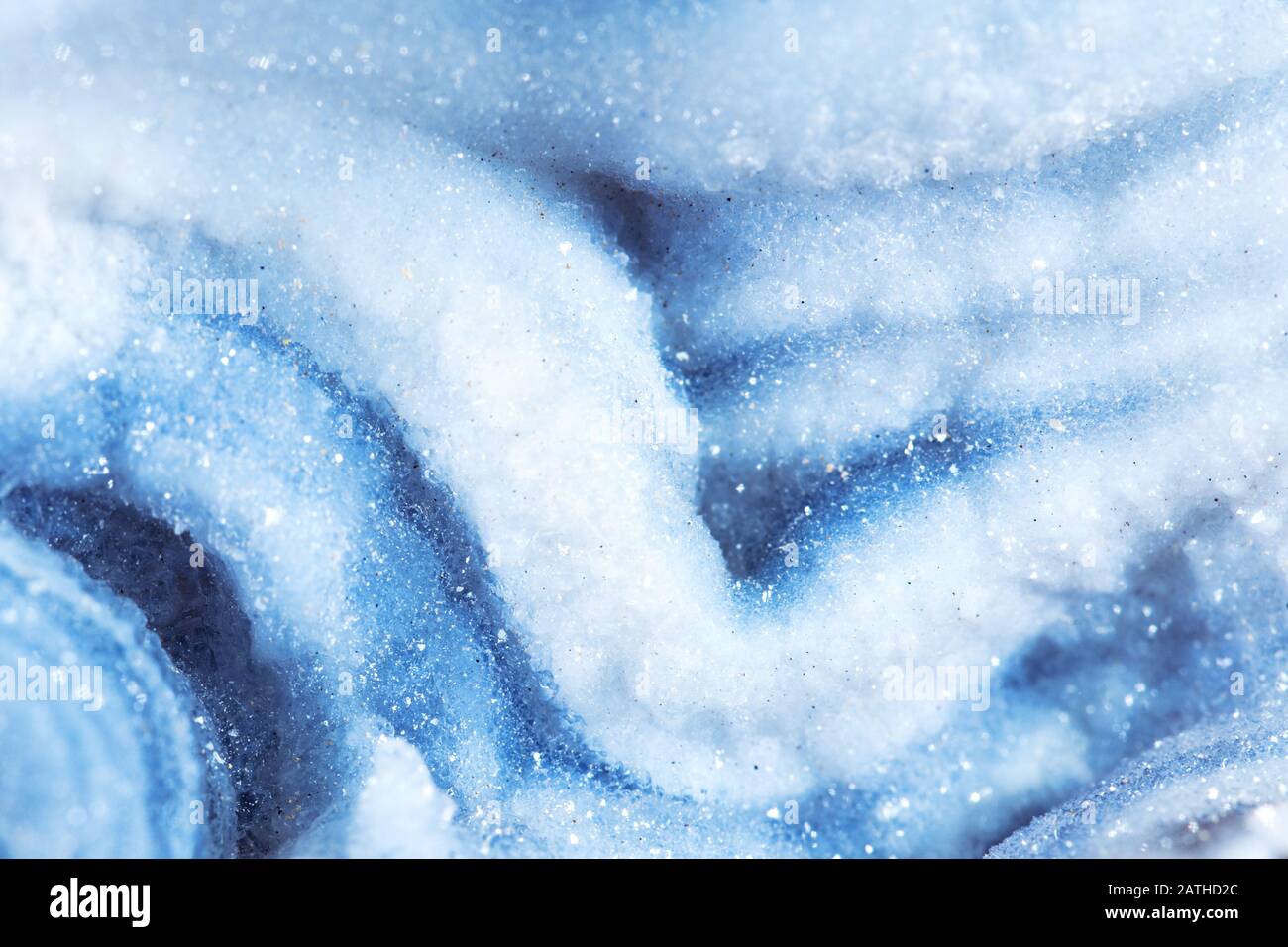 Closeup of a blue quartz mineral stone pattern background, details and ...