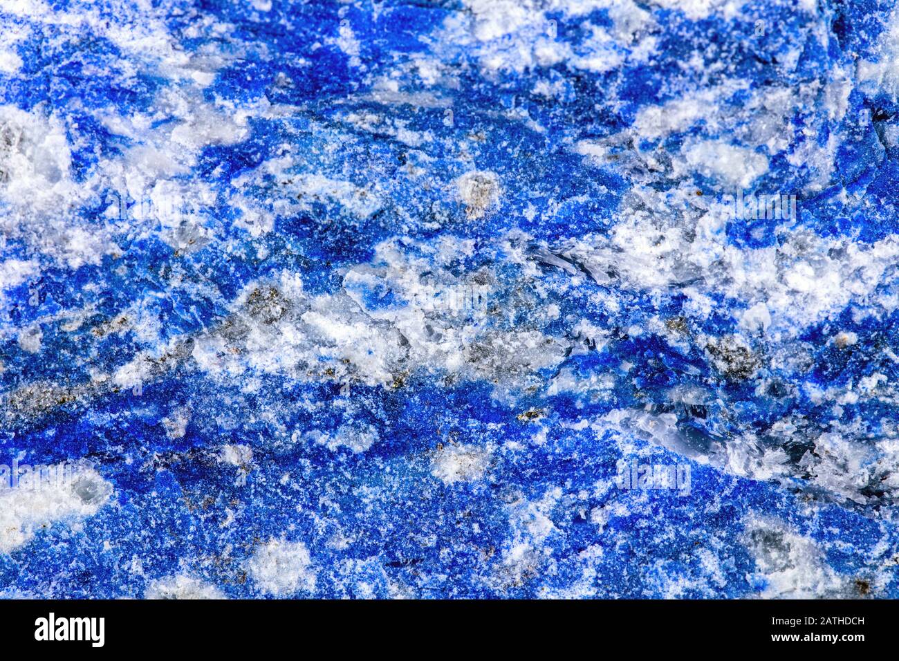 Closeup of lapis lazuli mineral stone, pattern background with details ...