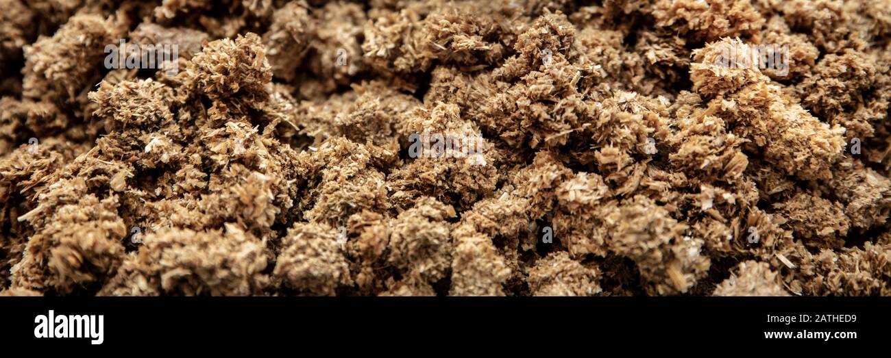 Organic substrate background for gourmet mushroom cultivation ...