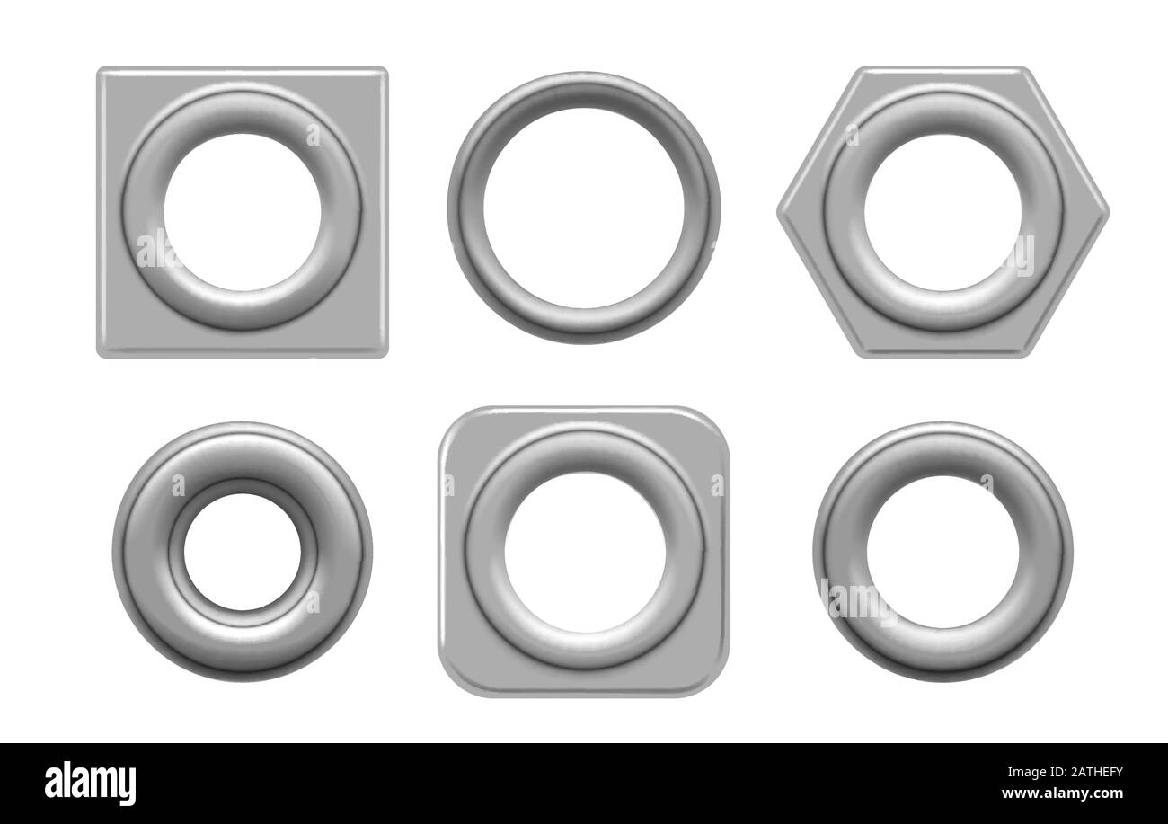 Metal grommets hi-res stock photography and images - Alamy