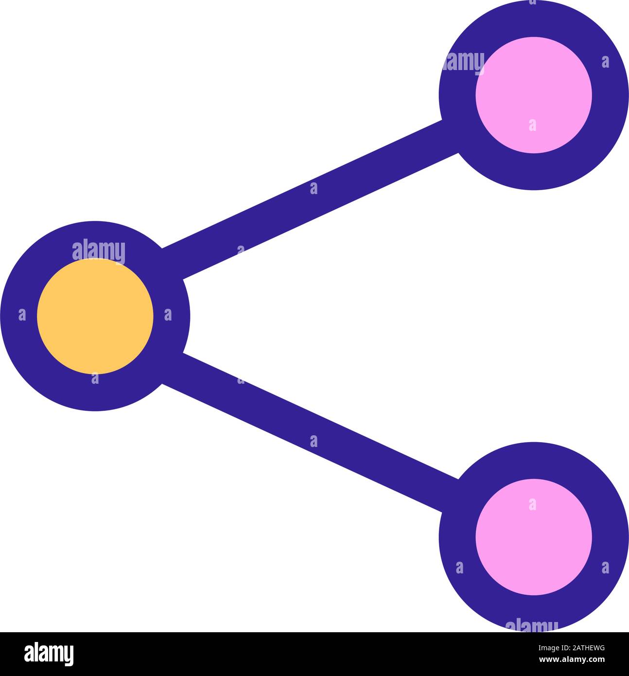 Set the vector icon. Isolated contour symbol illustration Stock Vector ...