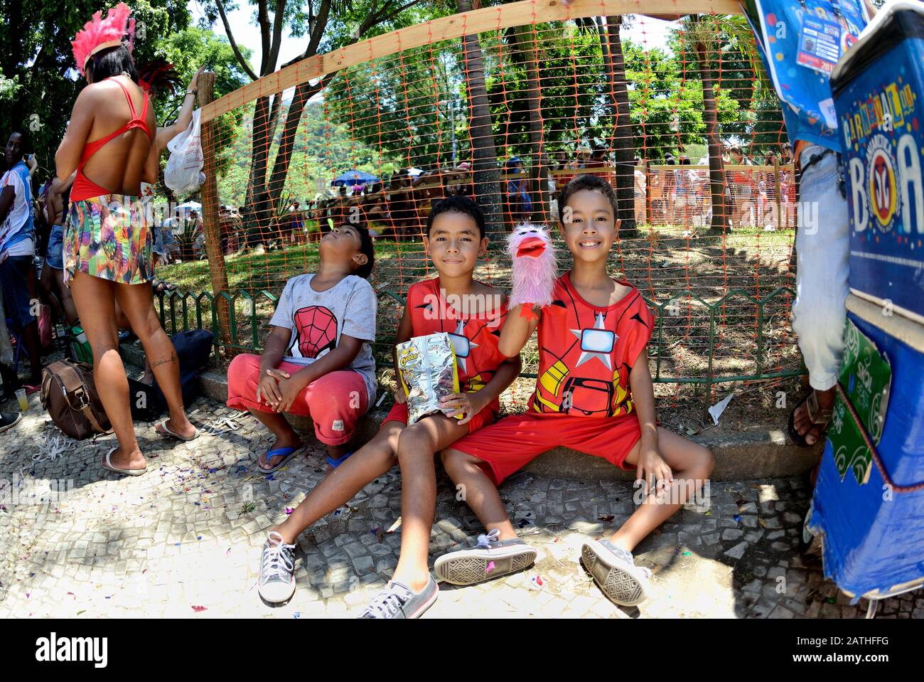 Brazil rio carnival children hi-res stock photography and images - Alamy