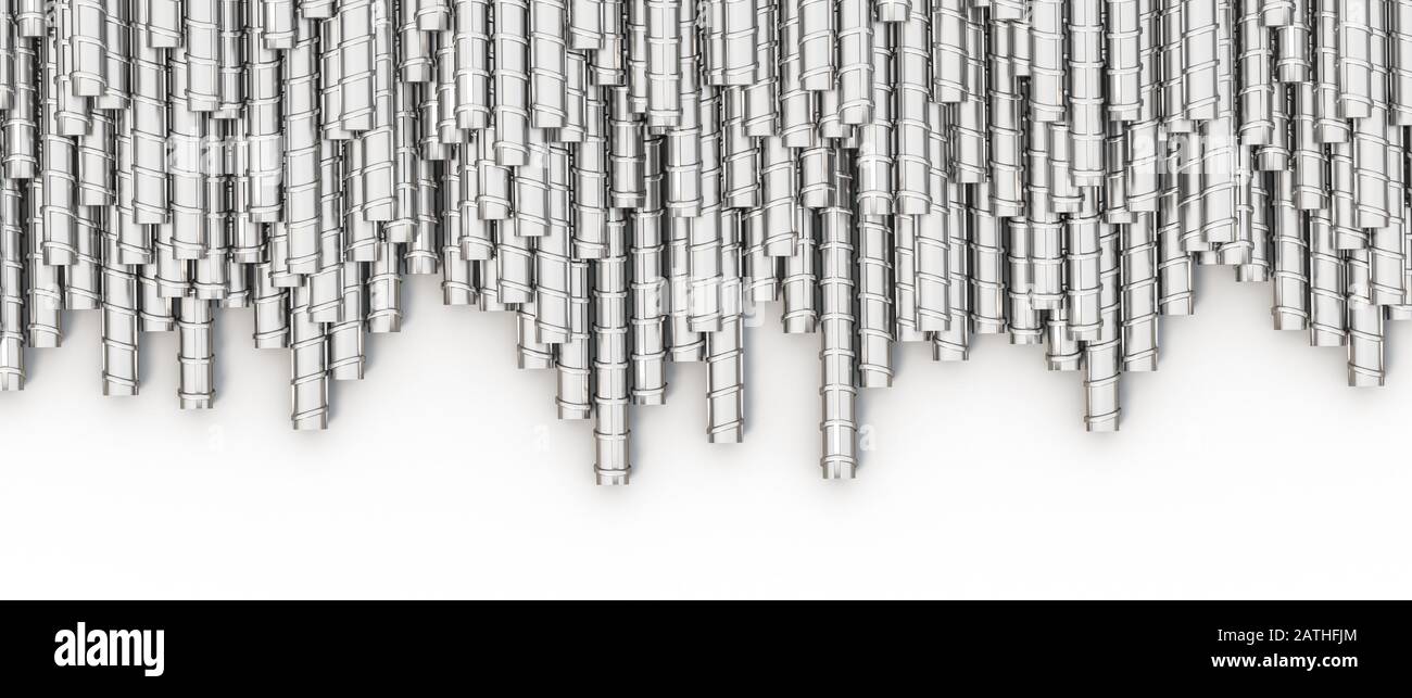 Reinforcement steel bar 3d closeup hi-res stock photography and images ...