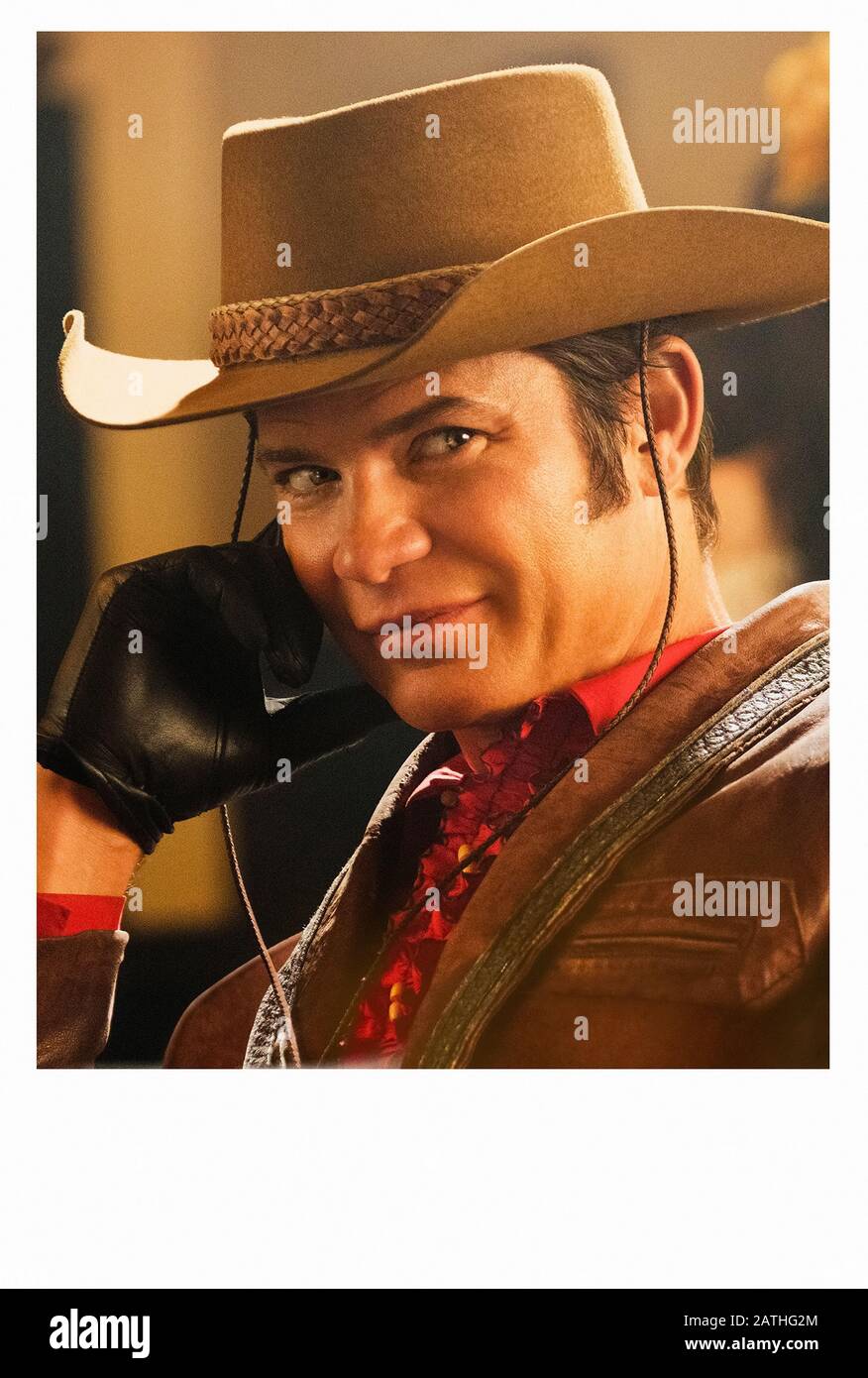 Timothy Olyphant In Cowboy Hat Chair