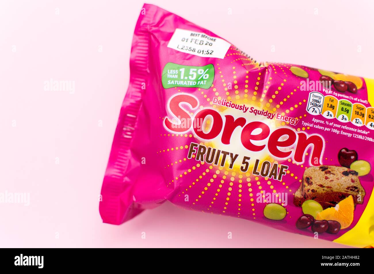Soreen fruity 5 loaf hi-res stock photography and images - Alamy