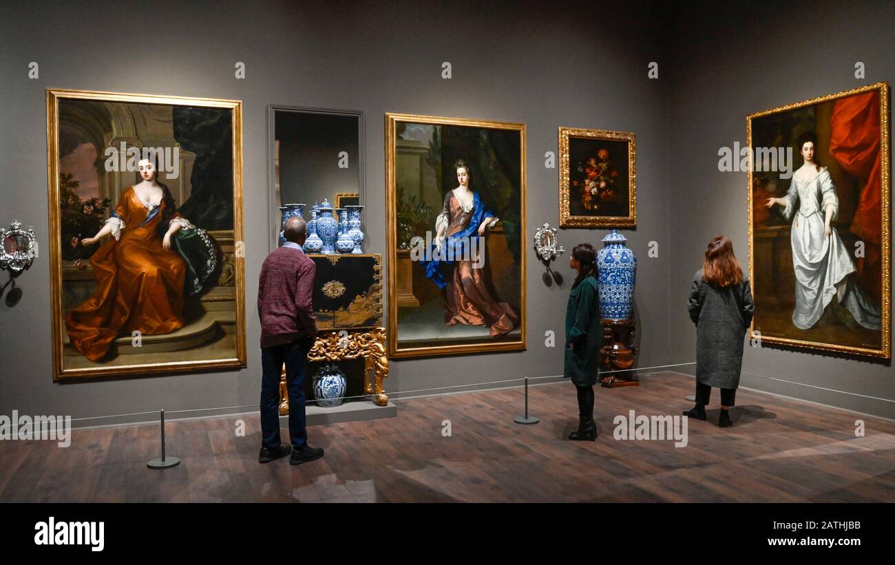 London, UK. 3 February 2020. A depiction of the "Beauty Room" at ...