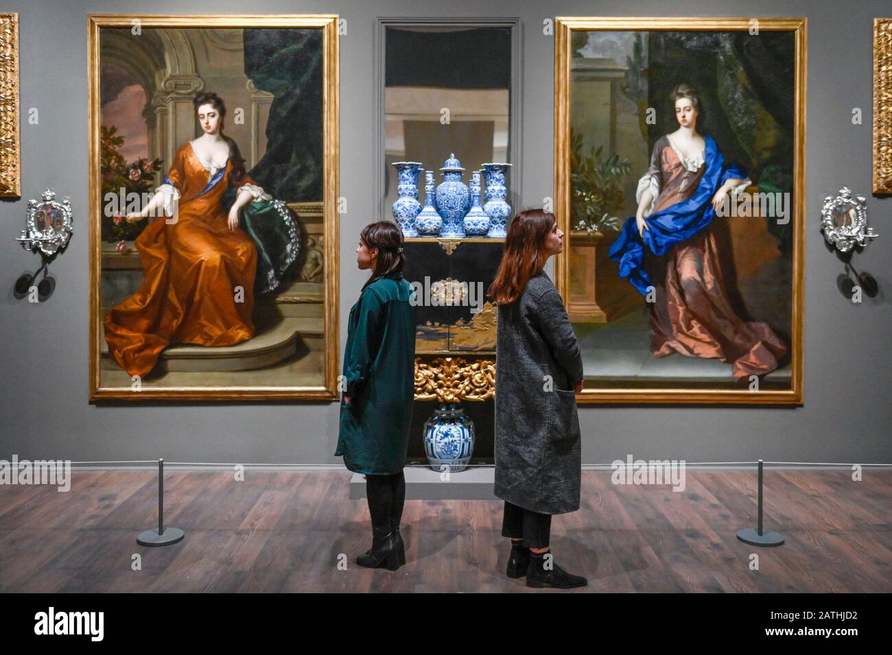 London, UK. 3 February 2020. A depiction of the "Beauty Room" at ...