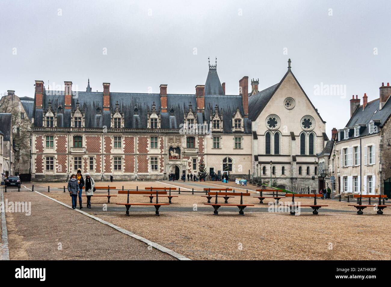 Blois Castle, Château Royal de Blois. France Stock Photo - Alamy