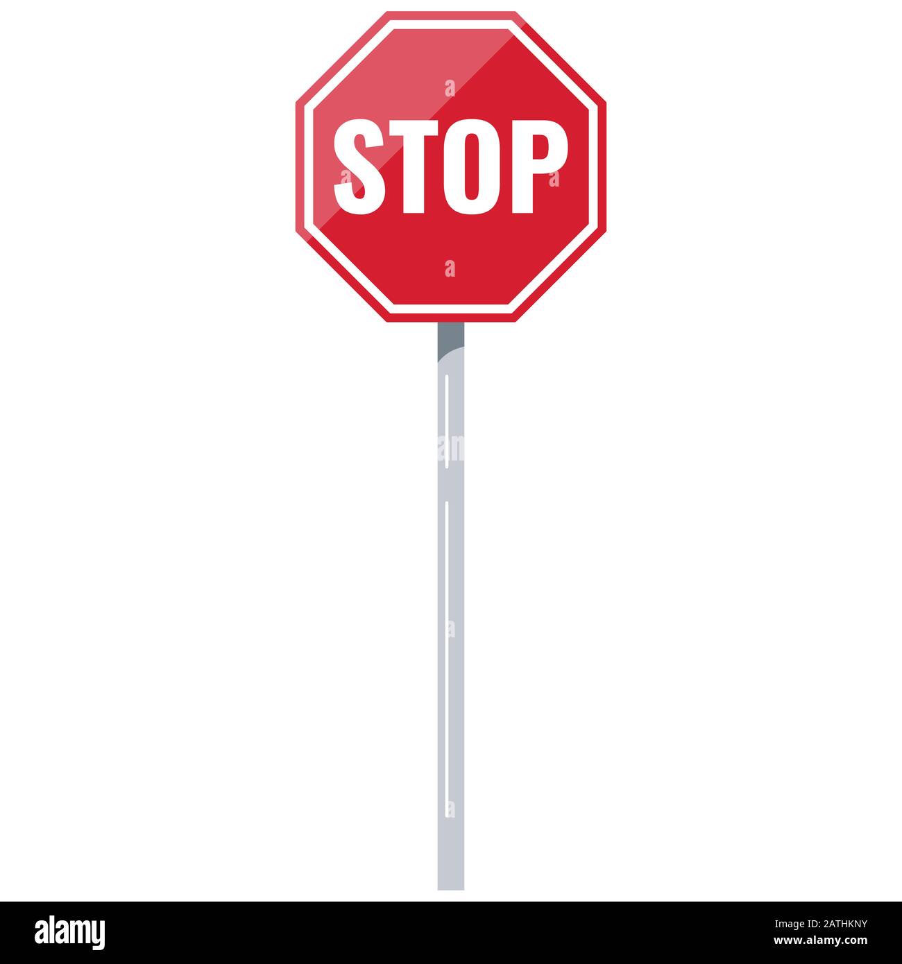 English stop sign Stock Vector Images - Alamy