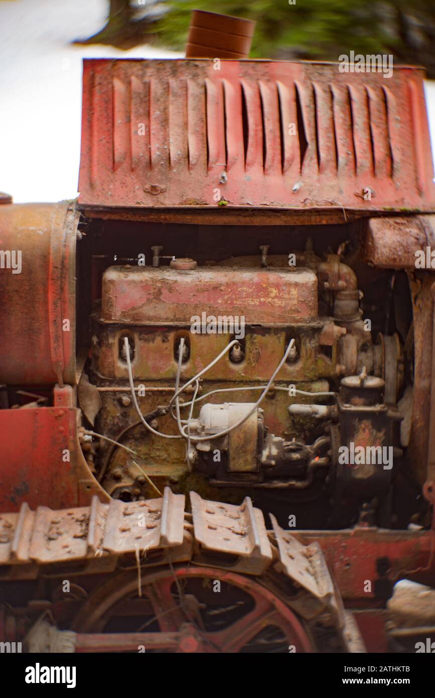 1932 international mccormick deering t20 bulldozer crawler hi-res stock ...