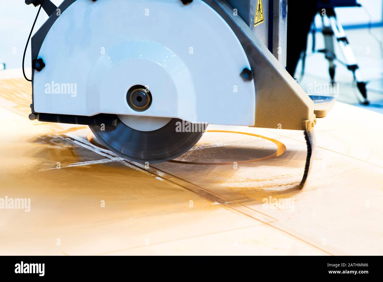 Milling and sawing machine for processing wood Stock Photo - Alamy