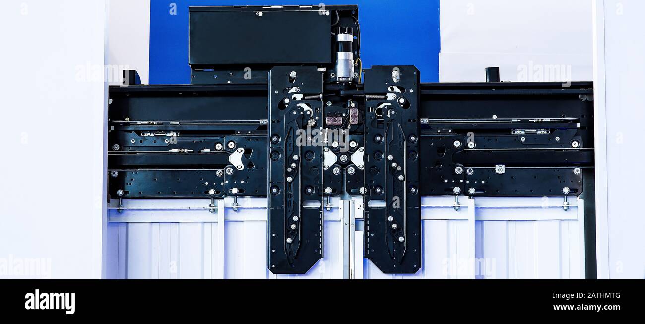 Elevator Installation, Lift Technician Installing a Modern Elevator ...